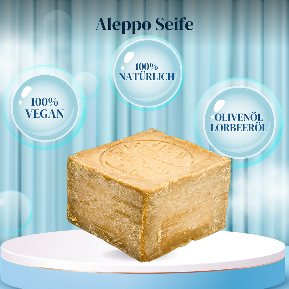 Entdecke die natürliche Aleppo Seife - Sanfte Pflege für Haut & Haar ...
